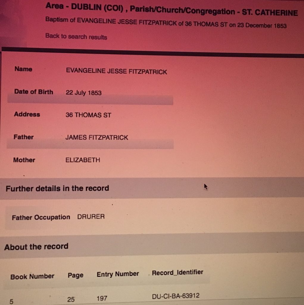 The Kilpatrick Family of Dublin City and the Cranwill Family of ...