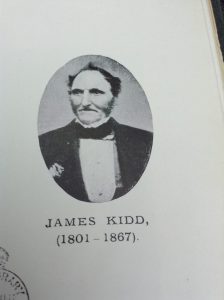 James Kidd of Fifeshire, Scotland and Sydney, New South Wales ...