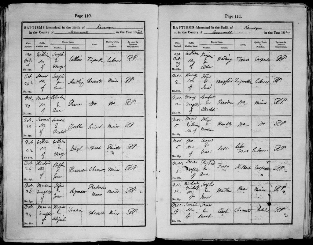 The Northey Family of Cornwall, England – Relatives Matter