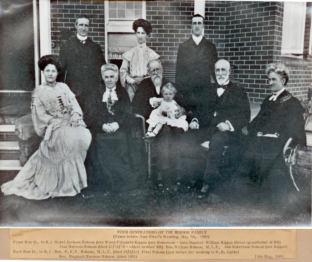 The Robson Family of Sydney 1860-1930 and the Veitch Family – Relatives ...
