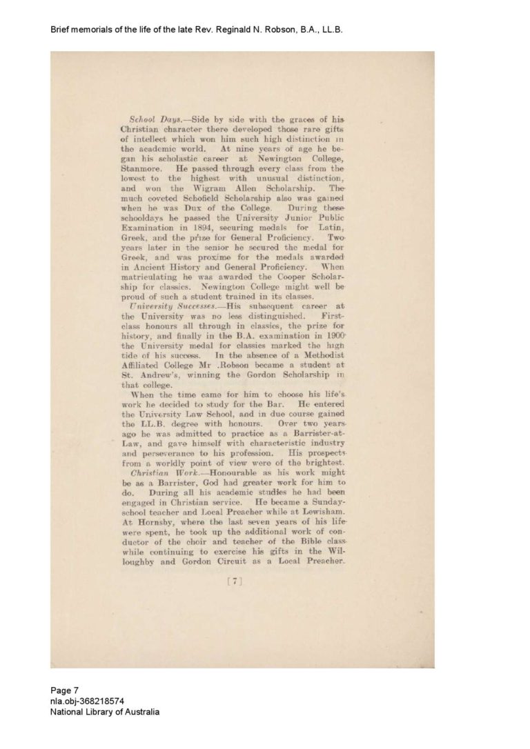 The Robson Family of Sydney 1860-1930 and the Veitch Family – Relatives ...