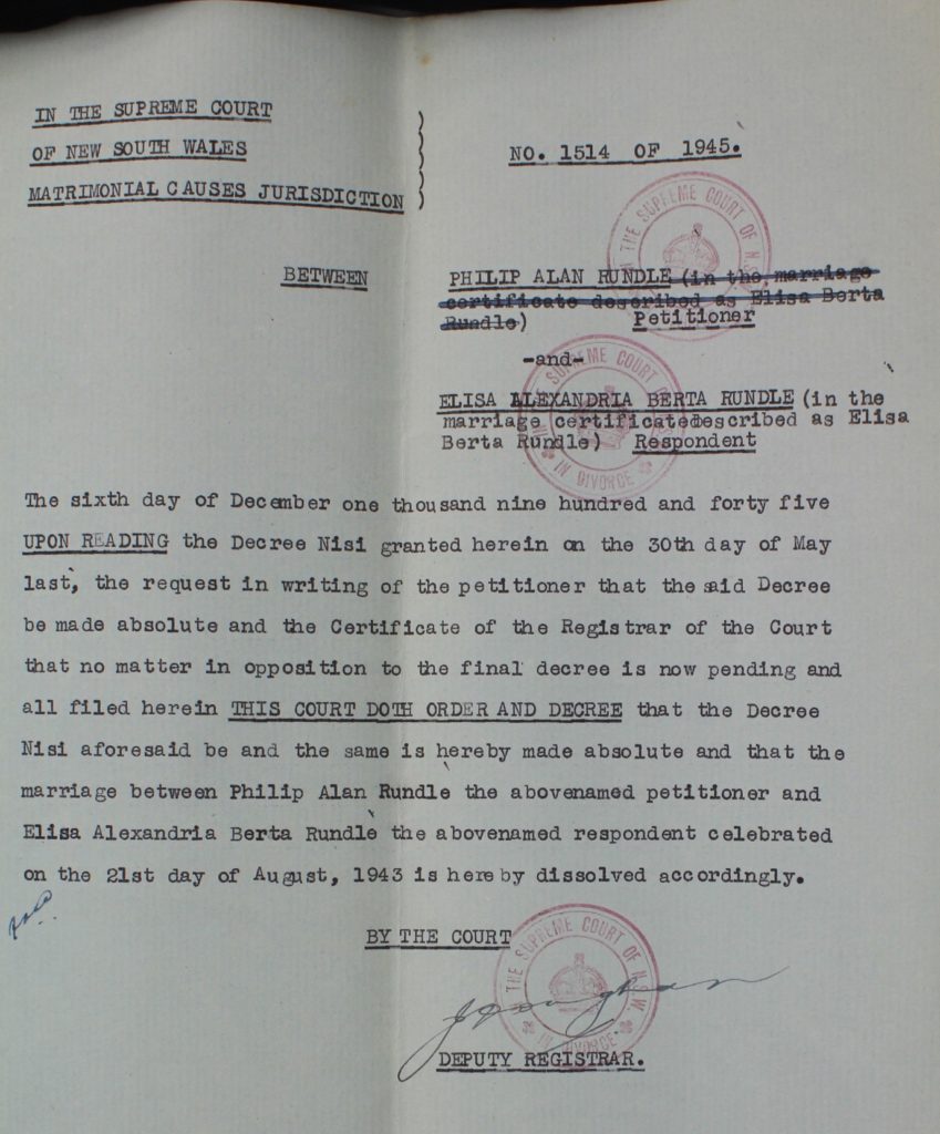 The Rundle Family from Newcastle, New South Wales – Relatives Matter